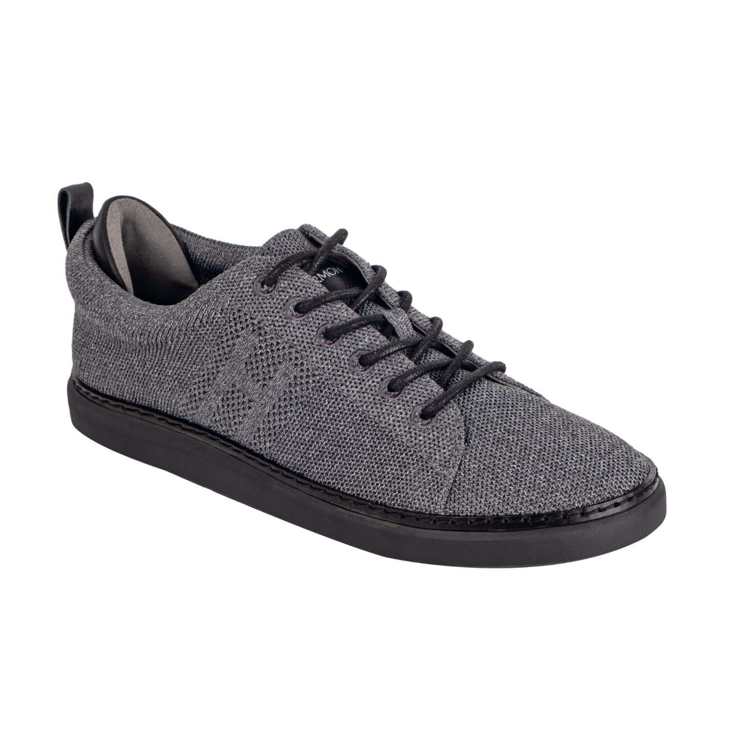 Emerson Grounded Walking Shoes | Charcoal & Black Knit