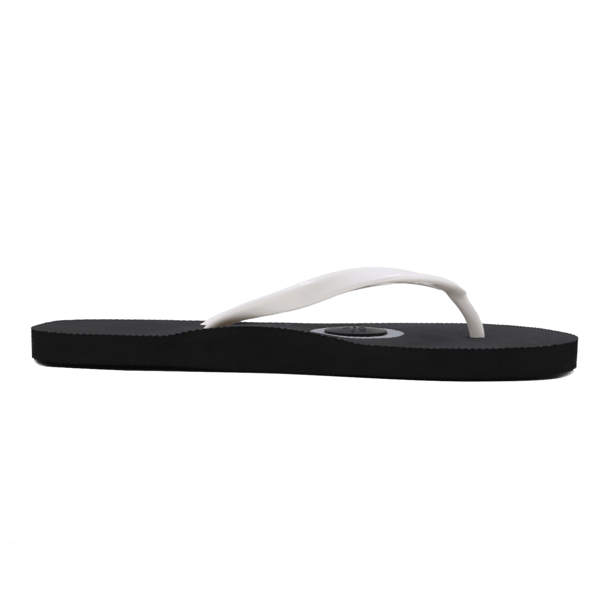 Women's Plug Flip Flop • Black & White