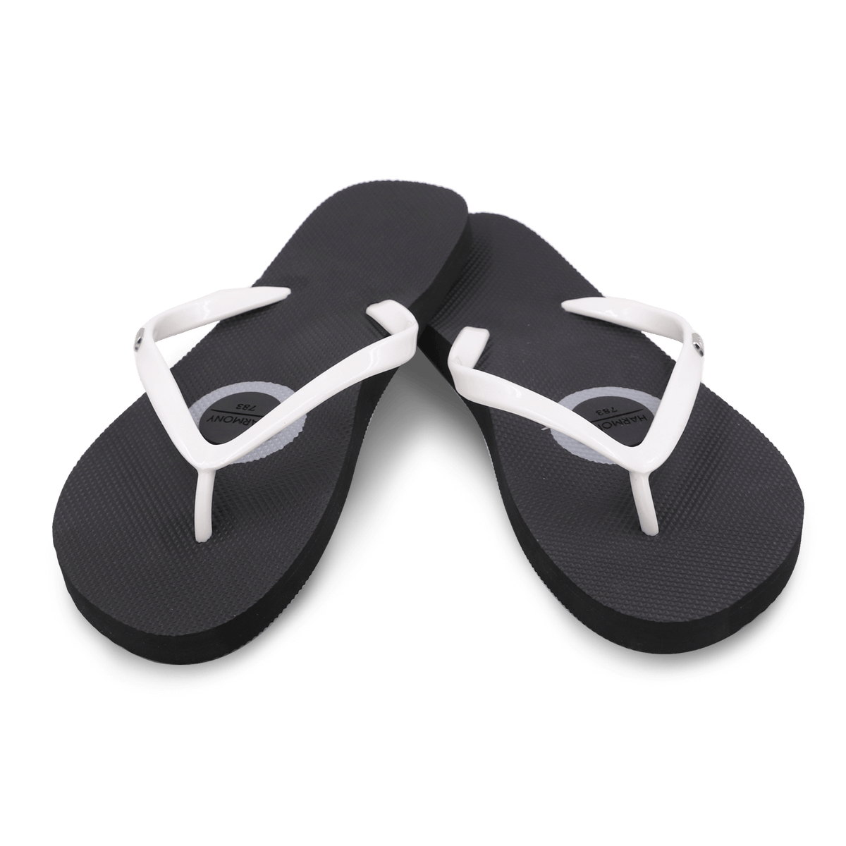 Women's Plug Flip Flop • Black & White
