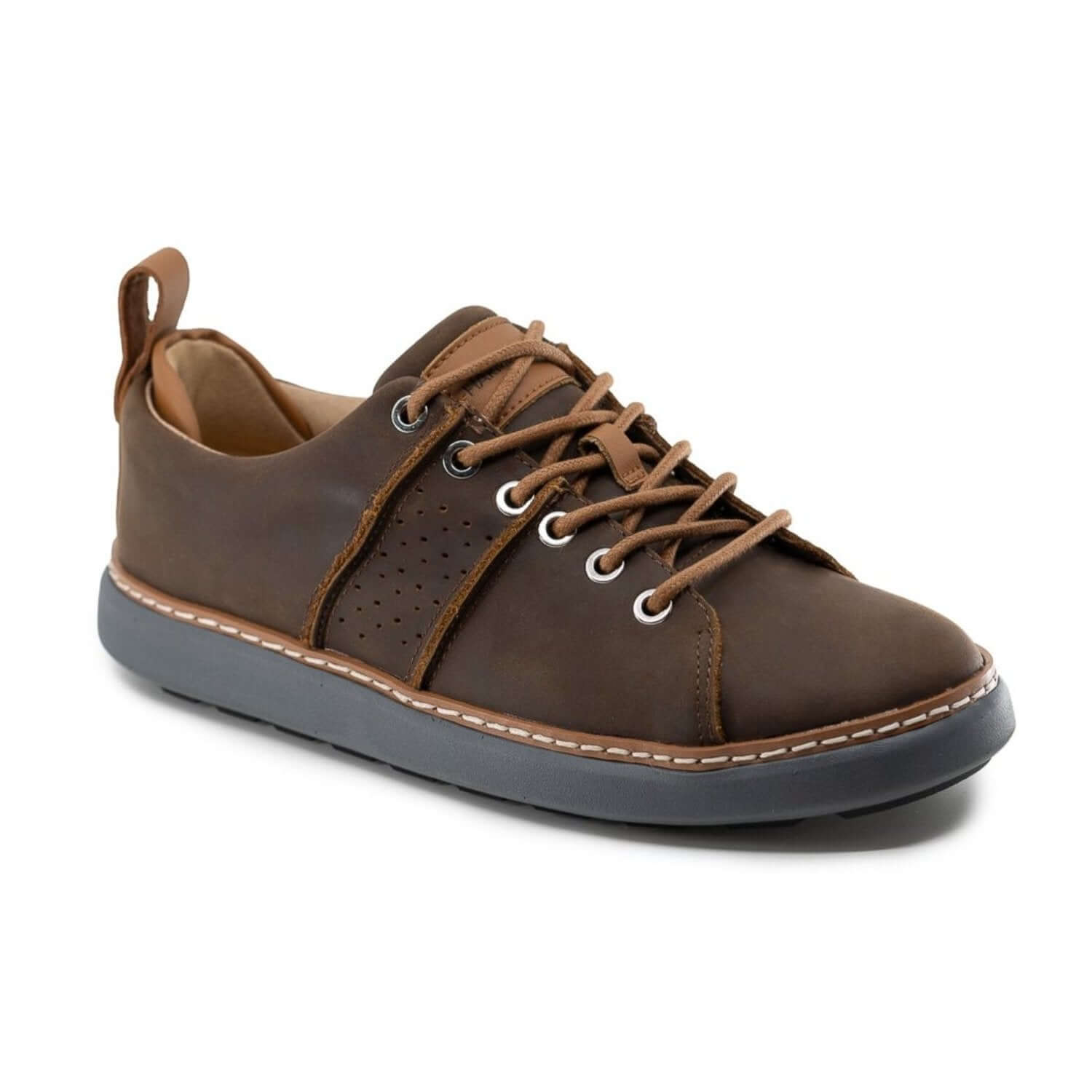 Brown & Grey Leather Walkers | Stay Grounded | HARMONY 783